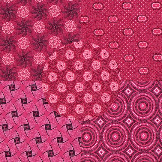 Shwe Shwe Colours Shwe Shwe Adventure Pink | The African Fabric Shop