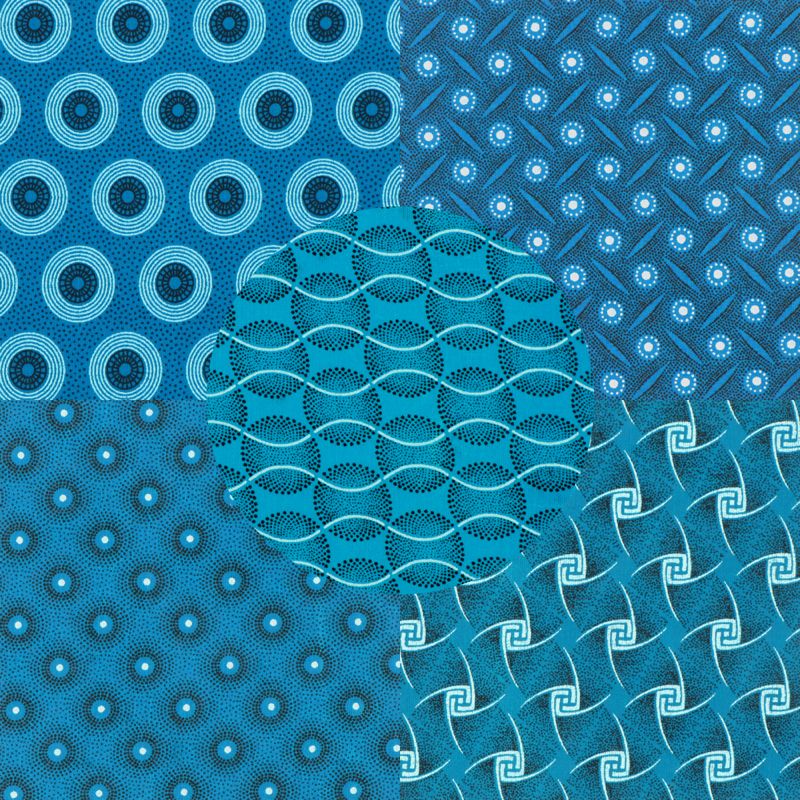 Shwe Shwe Colours Shwe Shwe Adventure Turquoise | The African Fabric Shop