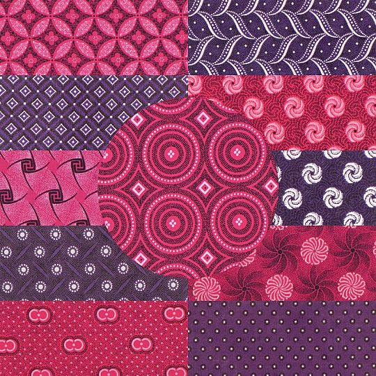 Shwe Shwe Colours Shwe Shwe Adventure Purple/Pink | The African Fabric Shop