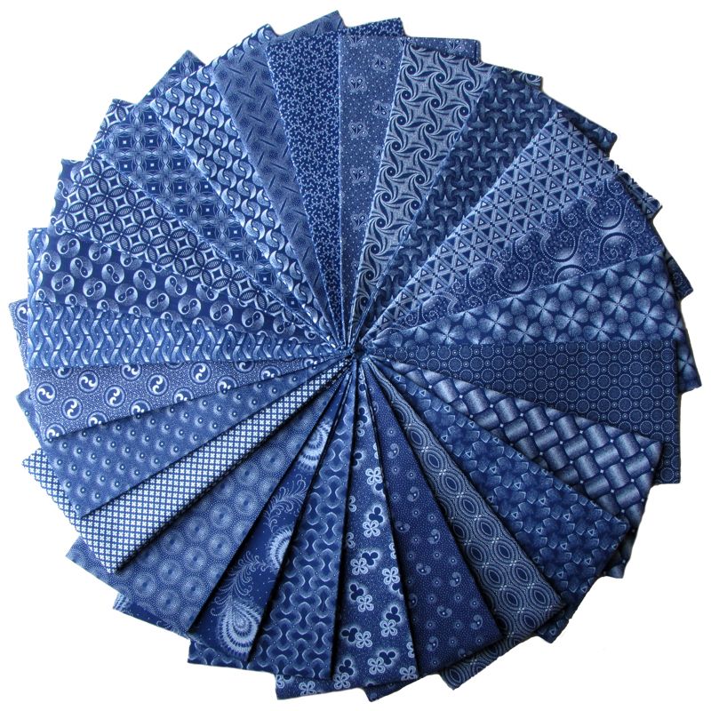 Shwe Shwe Indigos I'll Have Them All Indigo | The African Fabric Shop