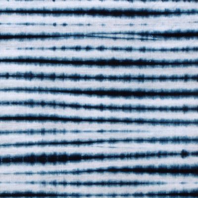 Indigo Hand-dyes Indigo Stripe Plain Weave | The African Fabric Shop