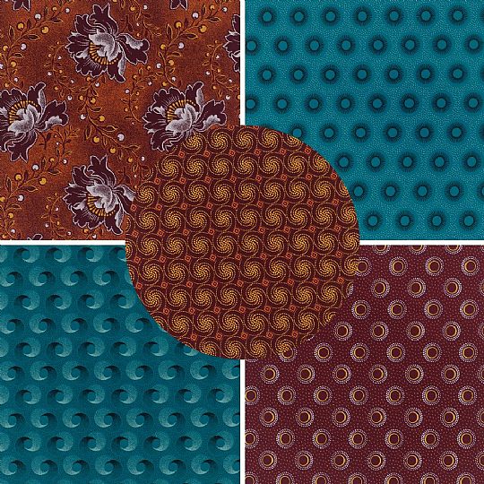 Shwe Shwe colours fabrics from South Africa