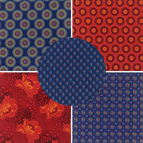 Shwe Shwe colours fabrics from South Africa