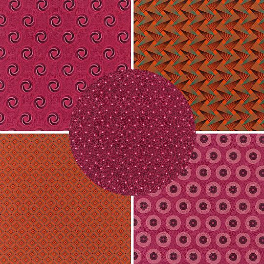 Shwe Shwe colours fabrics from South Africa