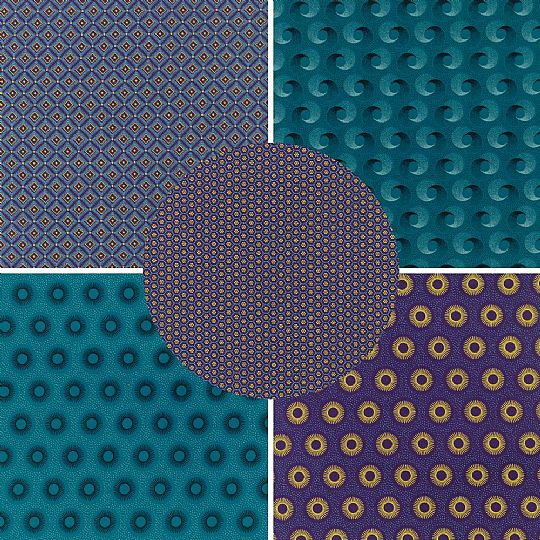 Shwe Shwe colours fabrics from South Africa