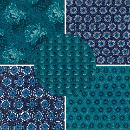 Shwe Shwe colours fabrics from South Africa