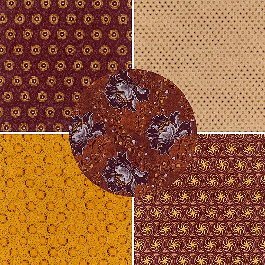 Shwe Shwe colours fabrics from South Africa