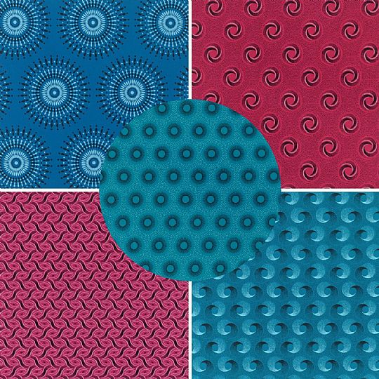 Shwe Shwe colours fabrics from South Africa