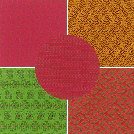 Shwe Shwe colours fabrics from South Africa