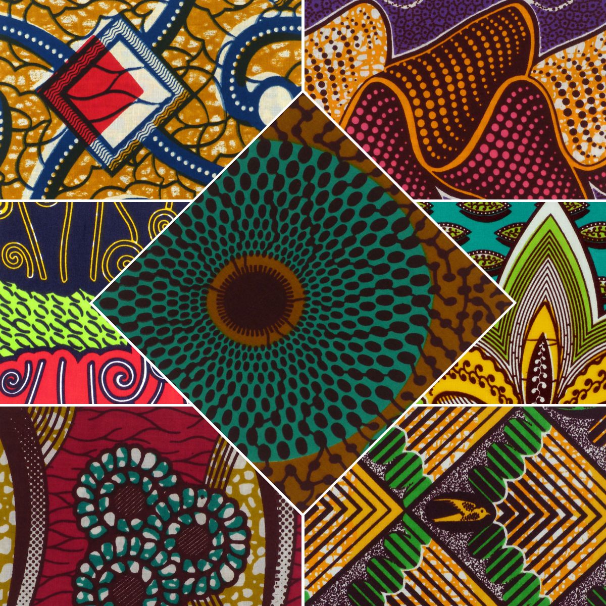 African Wax Prints Wax Print Adventure Pack | The African Fabric Shop