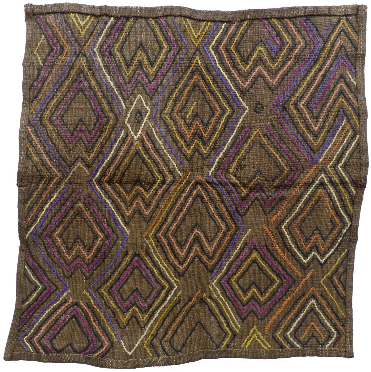 Kuba Cloth Flat Weave Kuba Cloth | The African Fabric Shop