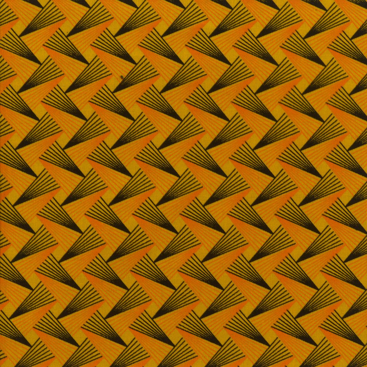 Shwe Shwe Colours Lightbox - Yellow Black | The African Fabric Shop